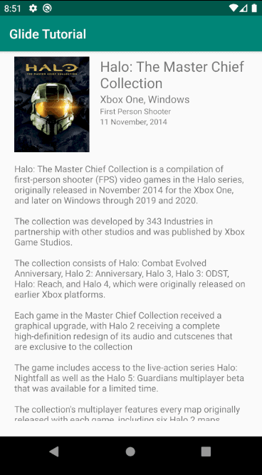 Android Glide Tutorial with Examples in Java – Learn to Droid