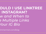 Should I Use Linktree On Instagram邃 Adding Multiple Links To Your Ig Bio