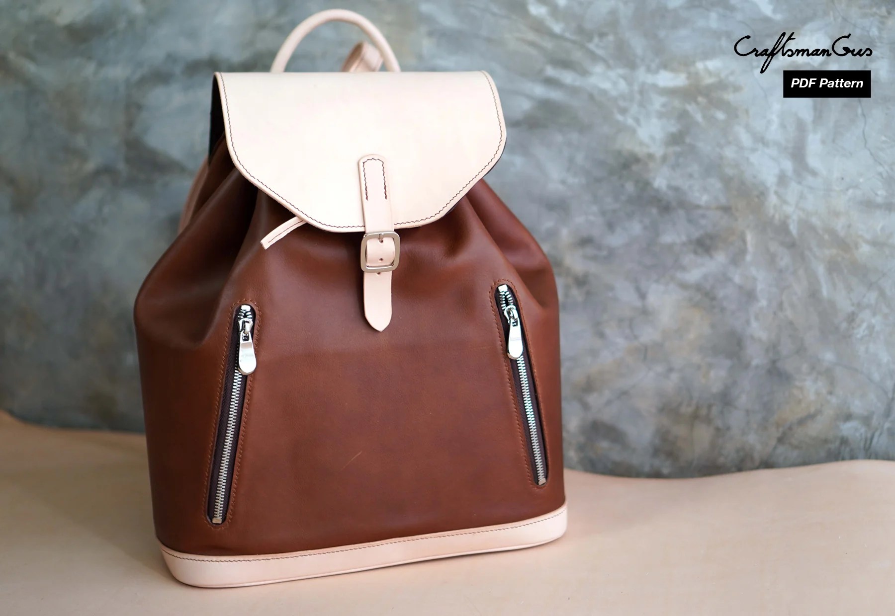 Backpack Pattern Leather Bag Pattern