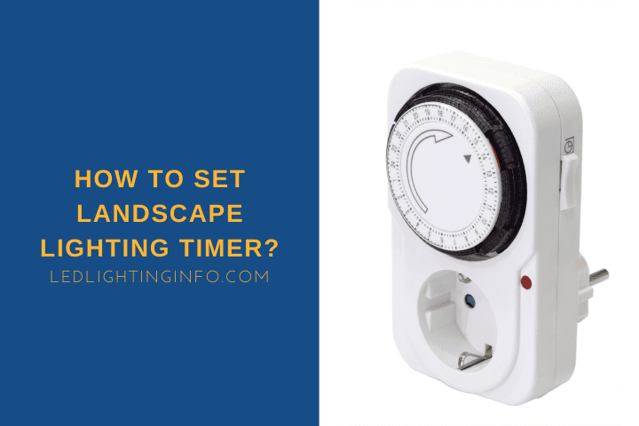 How To Set Malibu Outdoor Timer - Outdoor Lighting Ideas