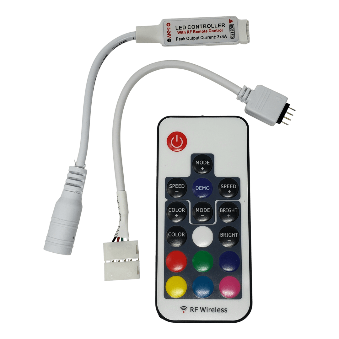RGB controller with Remote - LED Lights Canada