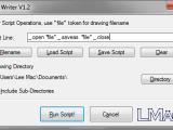 Script Writer Lee Mac Programming