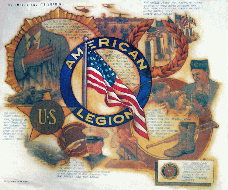 Historic American Legion Posters – Walter Nightengale Post 57