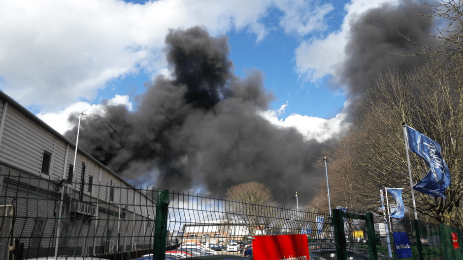 Pictures: Leicester Substation Fire - Leicestershire Press