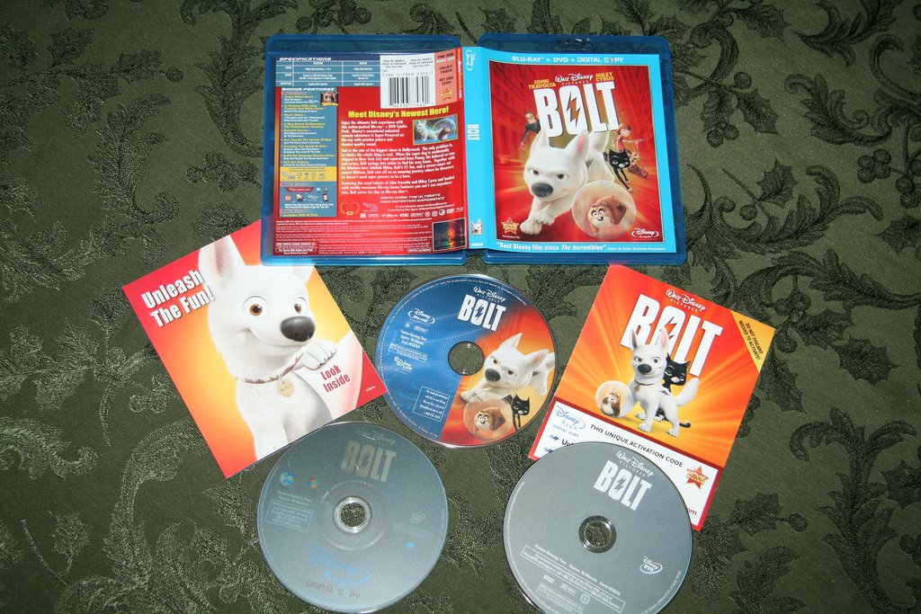 Revelados os menus do DVD e Blu-ray de "Bolt: Supercão" | Leleopd's Blog