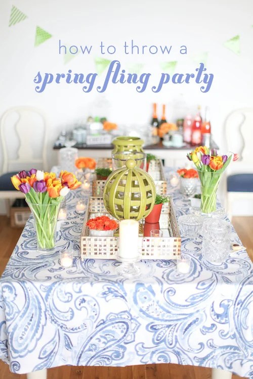 How to Throw a Spring Fling