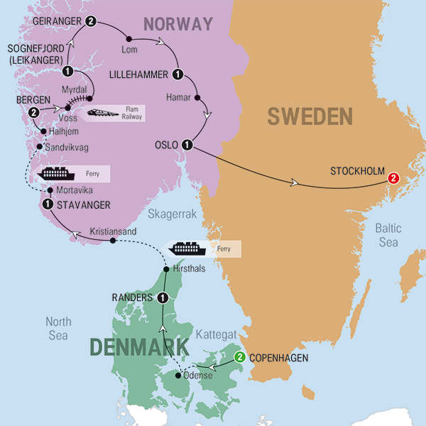 Scenic Scandinavia and its Fjords - The Wandering Author
