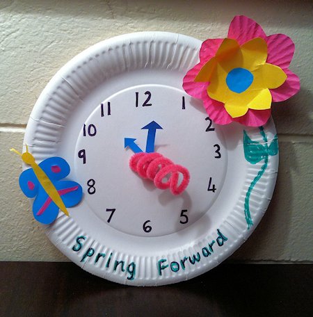 Spring Forward Craft – Lesson Plans