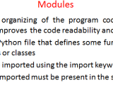 Lessons On Python With Example Python Modules Lessons2all