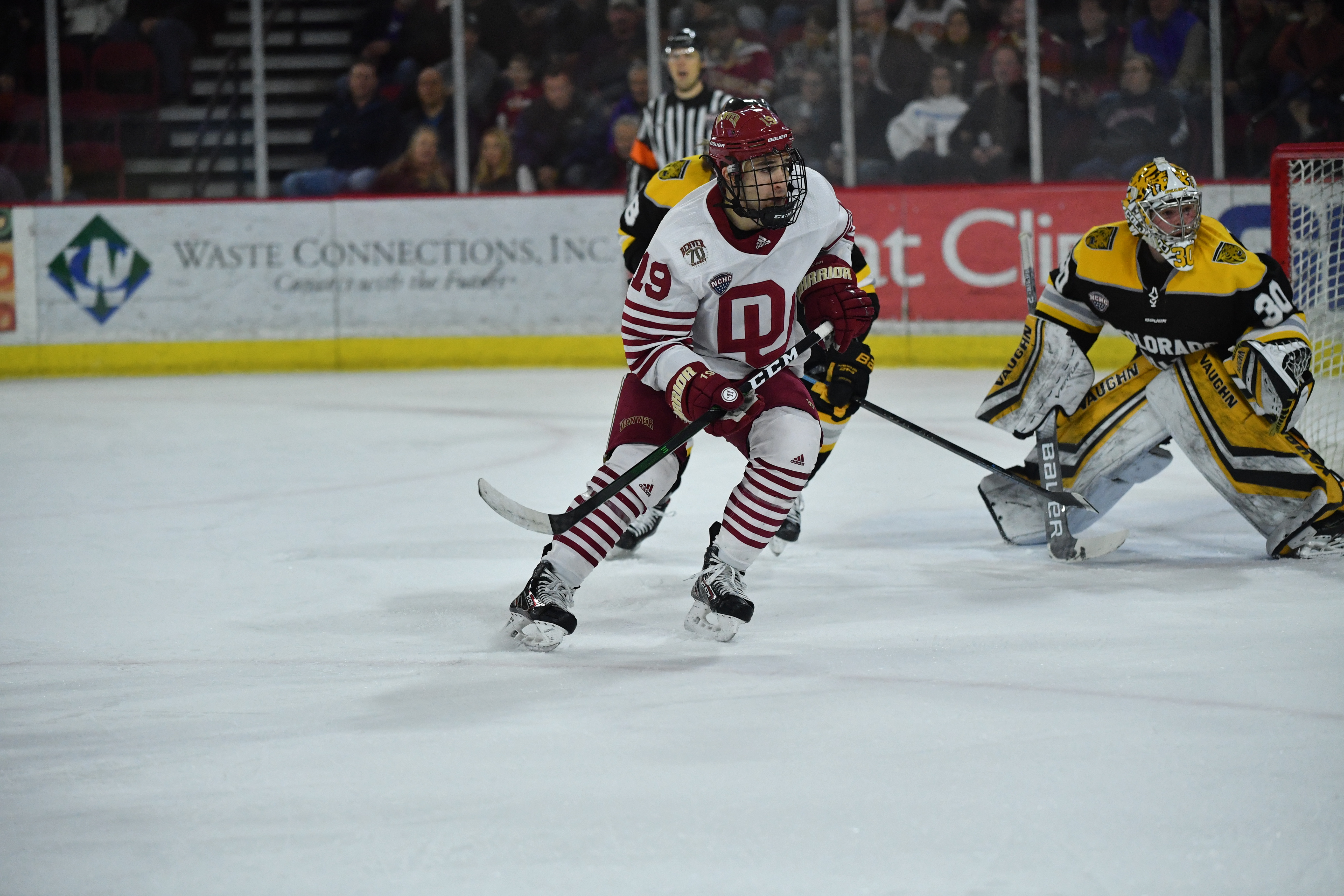 LetsGoDU: Pioneers hold serve in first Gold Pan matchup as Devin Cooley ...