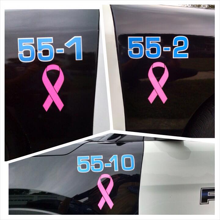 Penndel Police Turn SUV Pink for Breast Cancer Awareness Month ...