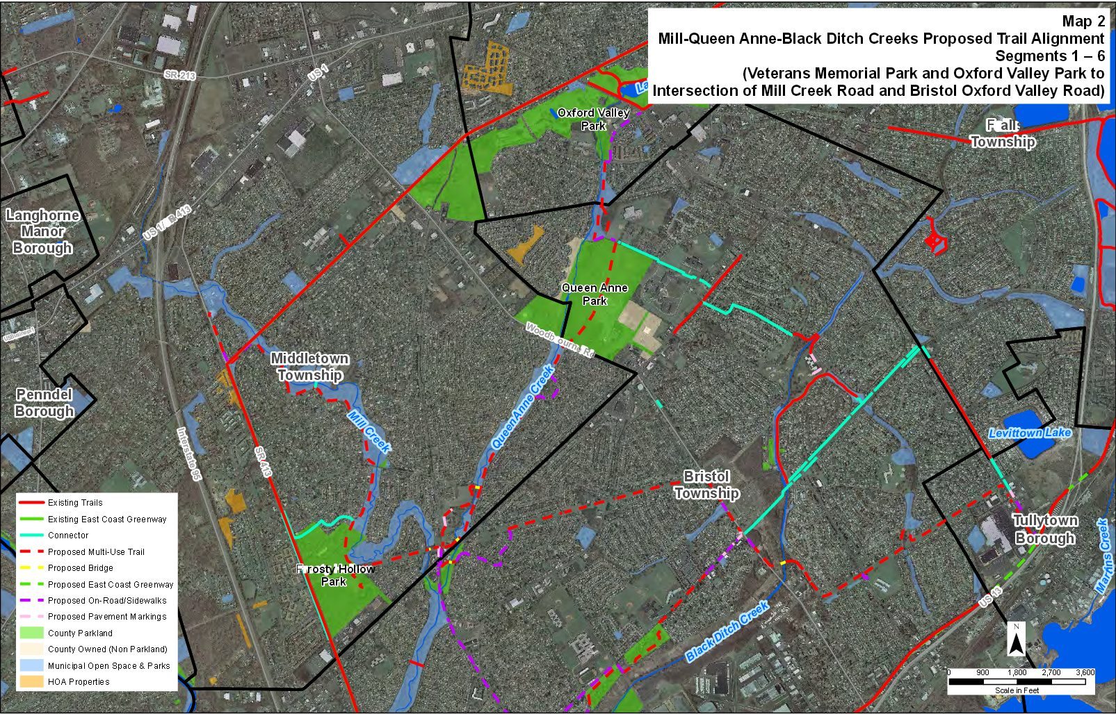Massive Trail System Could Link Core Creek Park To Bristol Marsh ...