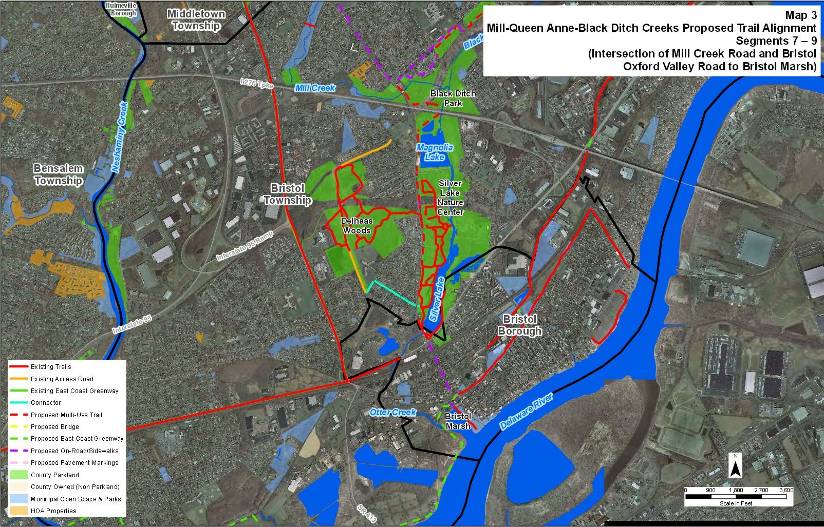 Massive Trail System Could Link Core Creek Park To Bristol Marsh ...