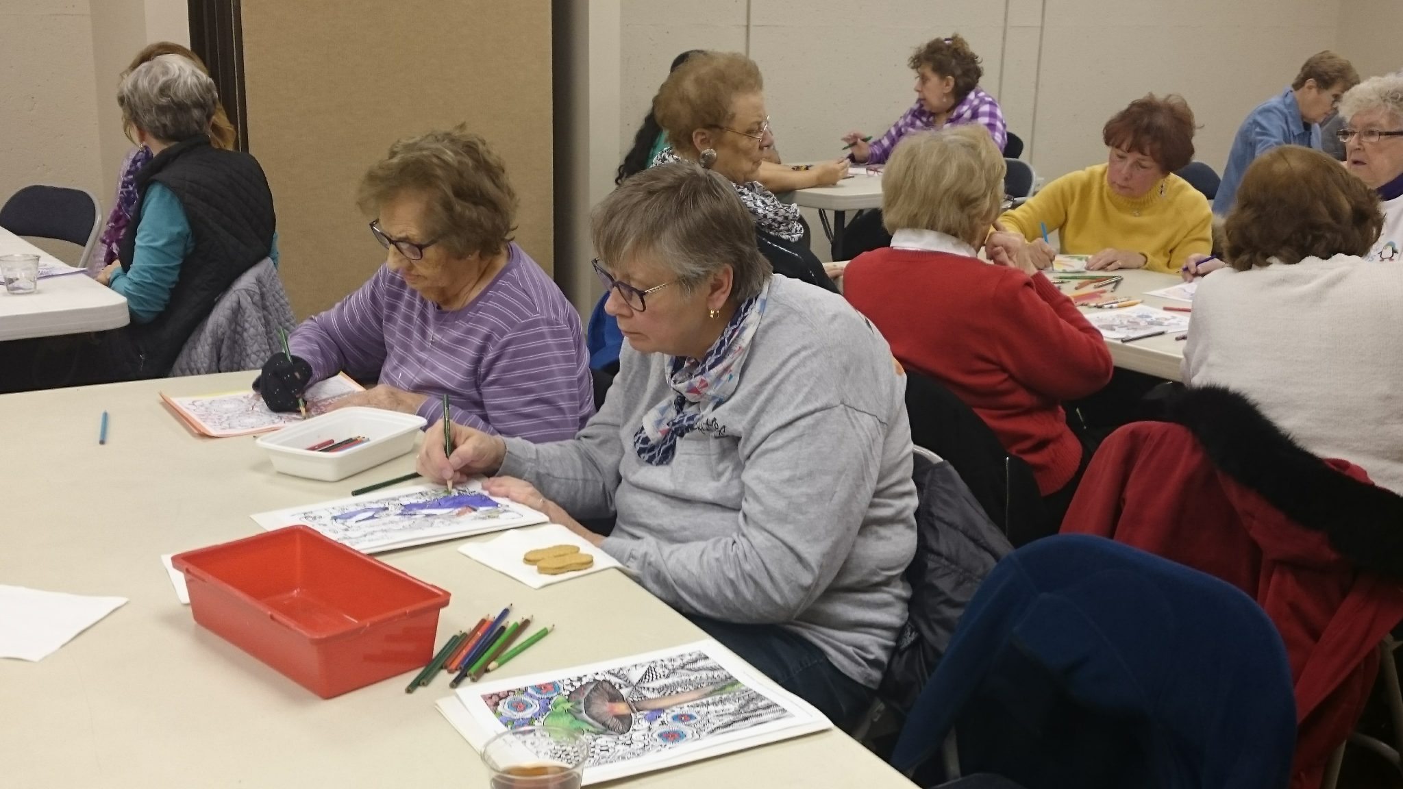 Adult Coloring Event Draws Larger Than Expected Crowd - LevittownNow.com