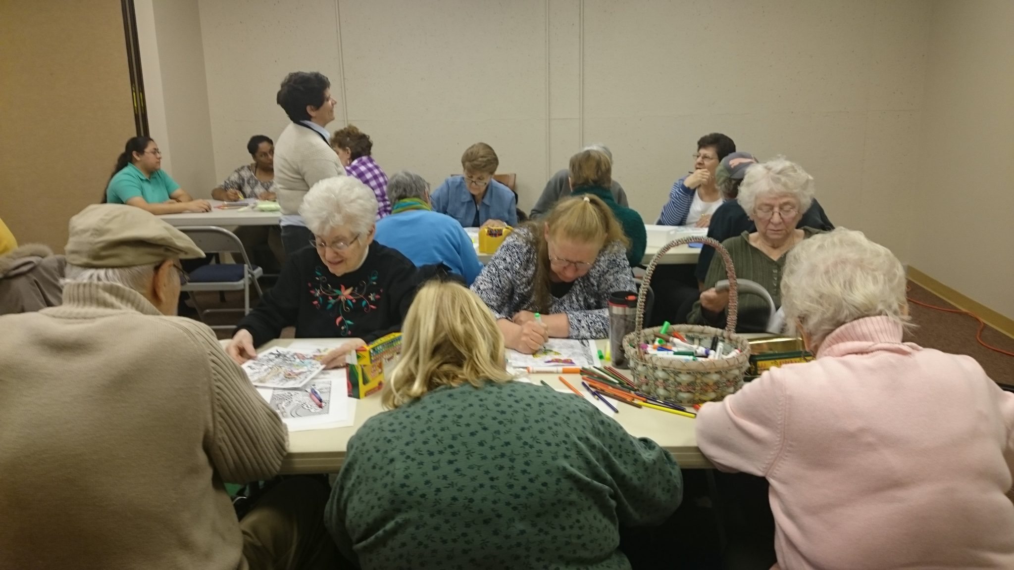 Adult Coloring Event Draws Larger Than Expected Crowd - LevittownNow.com