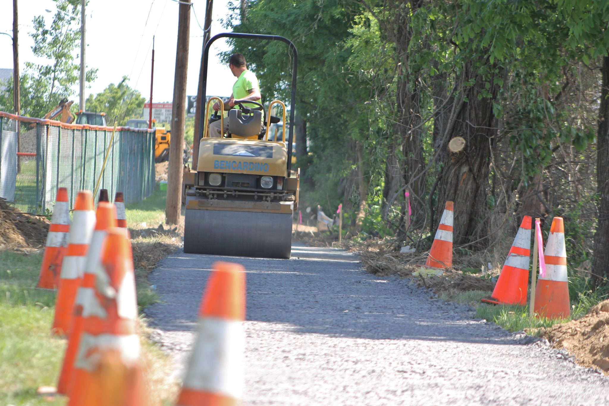 Work On New Falls Road Sidewalks Begins - LevittownNow.com