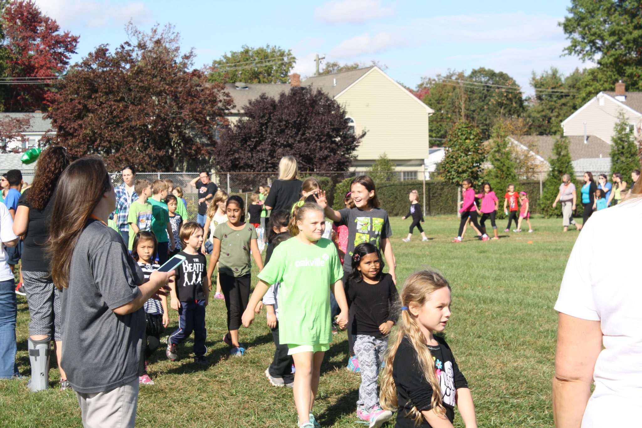 Elementary School Students Walk For Juvenile Diabetes Cure ...