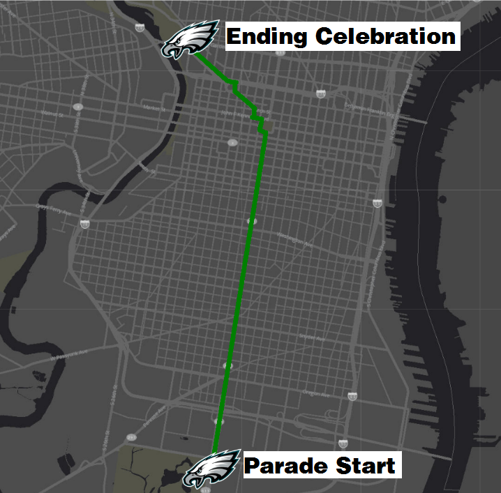 What You Need To Know For Thursday's Eagles Parade & Celebration ...