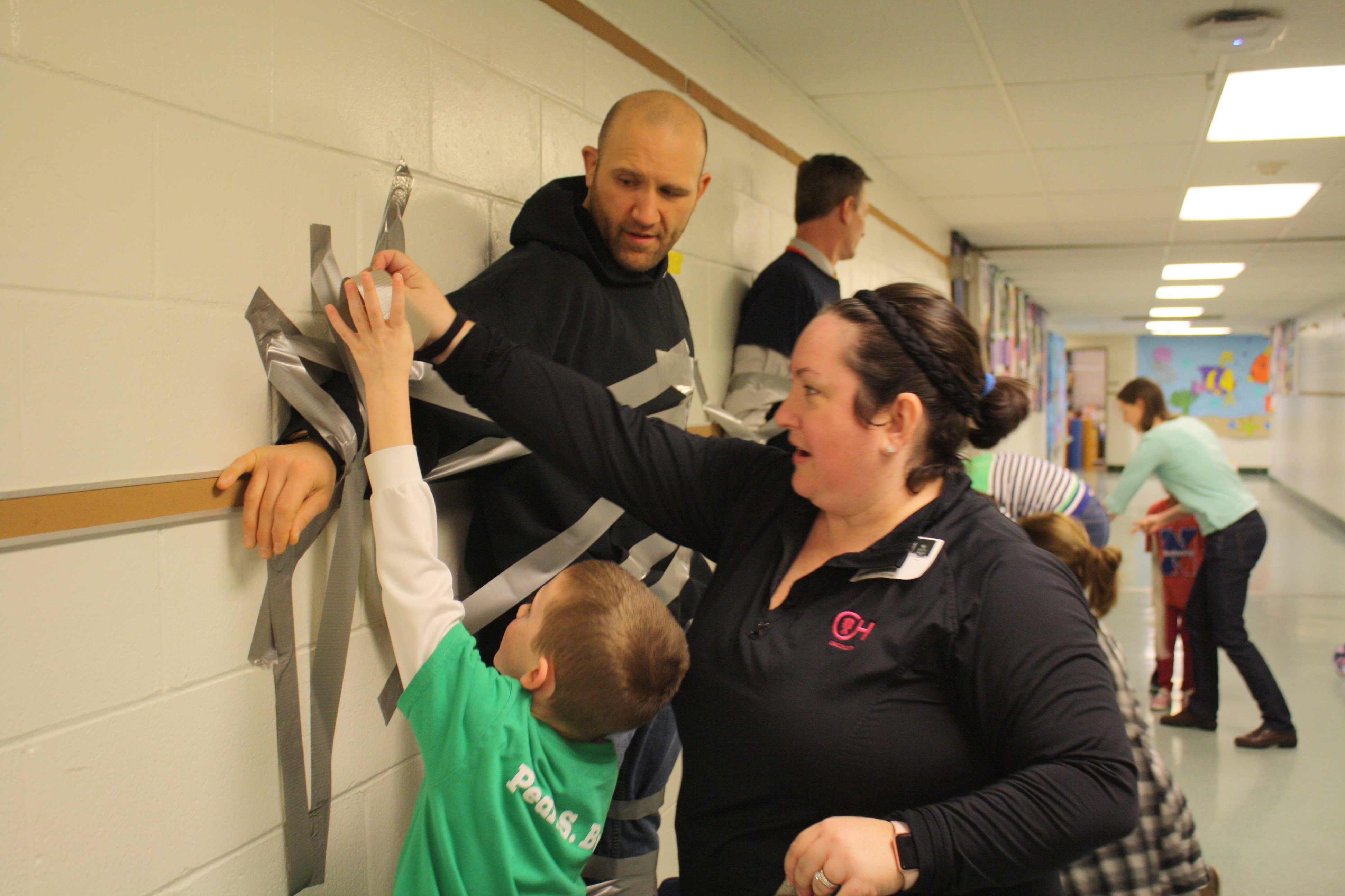 Elementary School Students Duct Tape Educators To Wall - LevittownNow.com