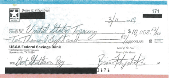 Congressman Fitzpatrick Sends Back $10,000 In Pay - LevittownNow.com