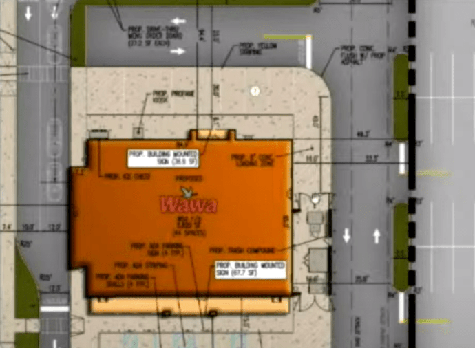 Wawa Proposing Drive-Thru For Planned Lincoln Highway Store ...