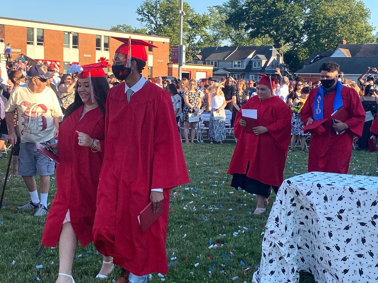 Bristol High School Graduation Brings Tears Of Joy From Students ...