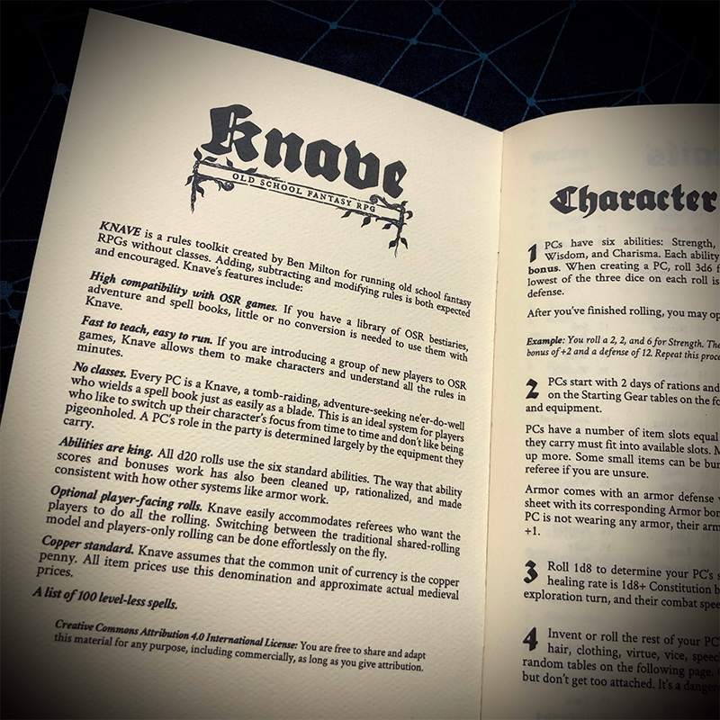 Knave (Limited Edition) – L.F. OSR