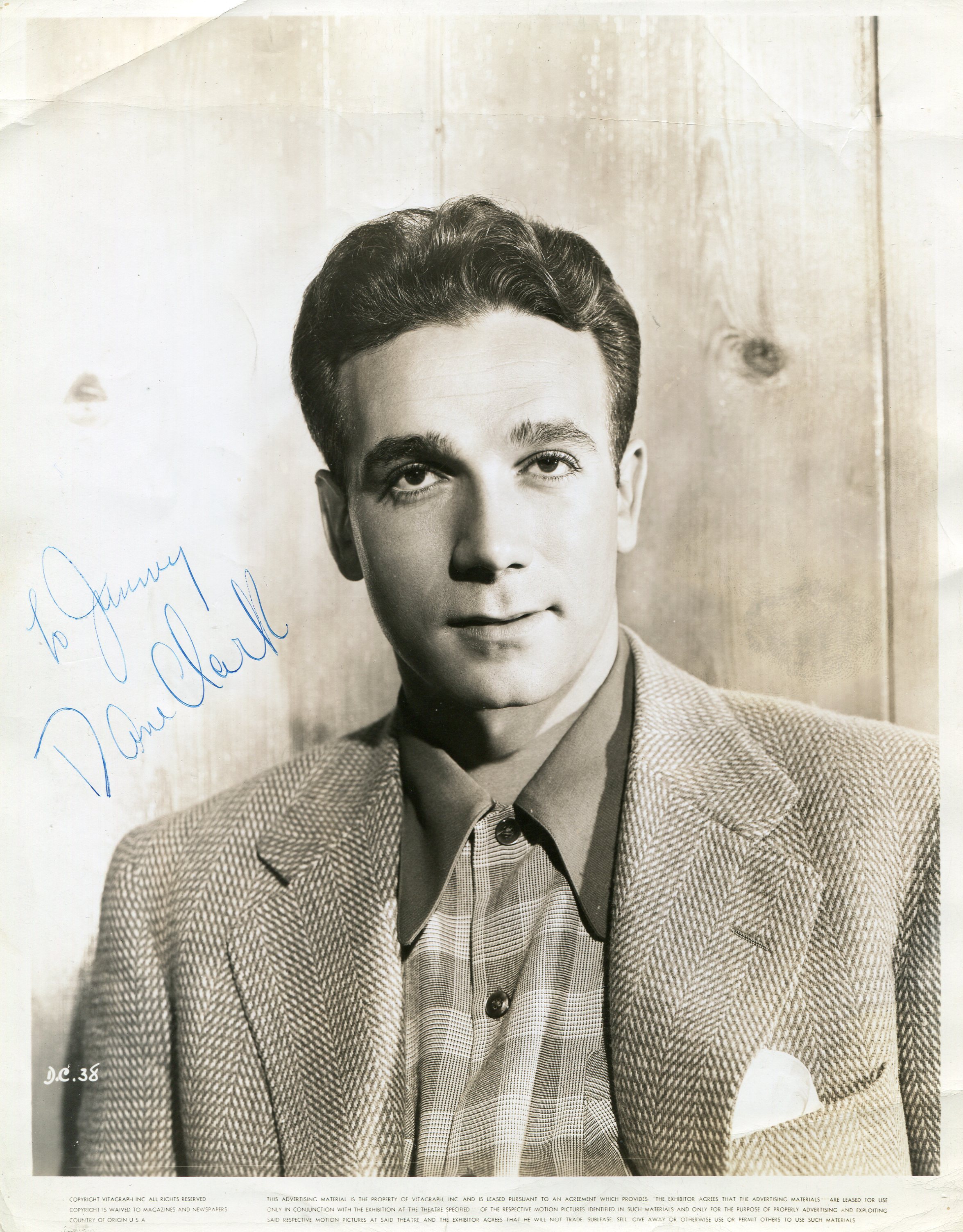Dane Clark Archives - Movies & Autographed Portraits Through The DecadesMovies & Autographed ...