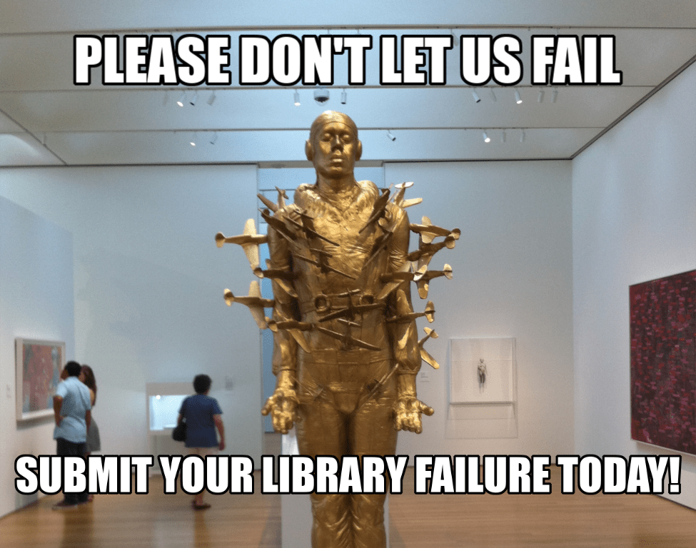 About – Anonymous Library Fails