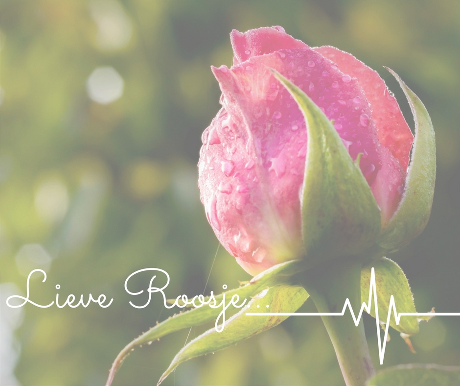 Lieve Roosje...- Lieve ouders het spijt me, Roos heeft het syndroom van ...
