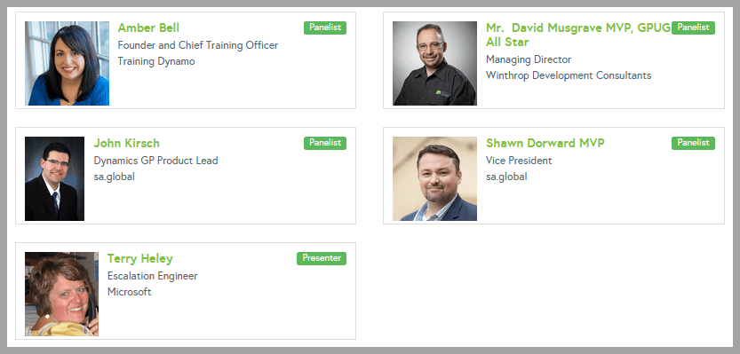 Come Join Me! Dynamics GP Panel - Life Hacks 365