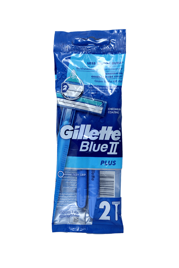 Gillette Razor Blue II Plus Dis 2's - LifePlus Health and Beauty