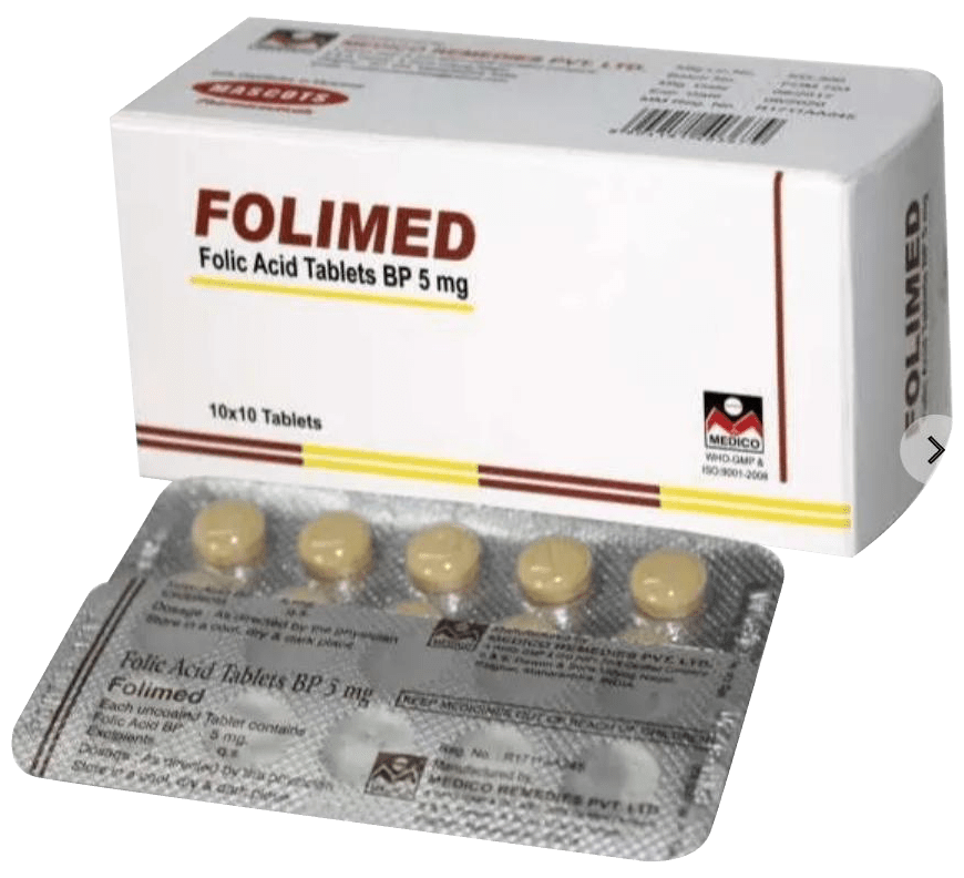 Folimed Folic Acid 10's - LifePlus Health and Beauty