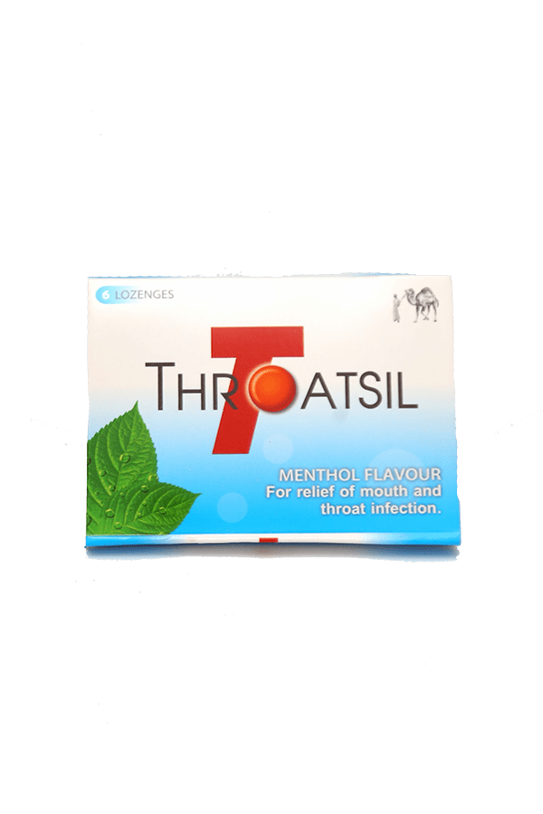 Throatsil Lozenge Menthol 6's - LifePlus Pharmacy