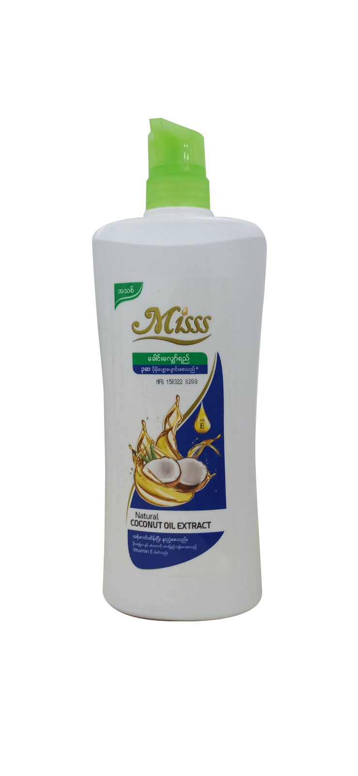 Misss Shampoo Natural Coconut Oil Extract 850g - LifePlus Health and Beauty