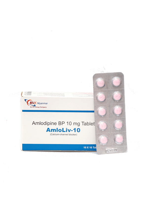 MPF Amloliv Amlodipine 10mg 10's - LifePlus Health and Beauty