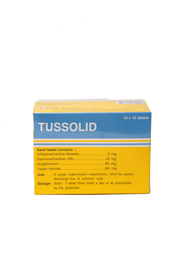 Tussolid Tab 10's - LifePlus Health and Beauty
