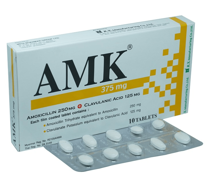 AMK 375mg Tab 10's - LifePlus Pharmacy