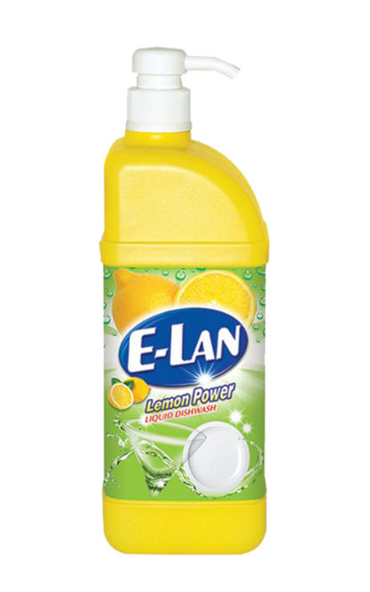 E-Lan Dishwash Liquid #Lemon Pump 1kg/ 1.1kg - LifePlus Health and Beauty