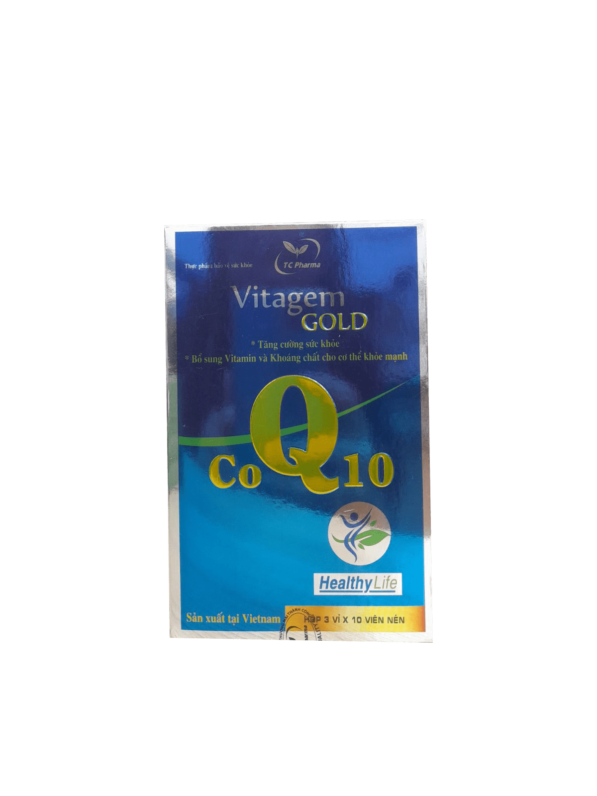 Vitagem Gold CoQ10 Tab 10's - LifePlus Health and Beauty