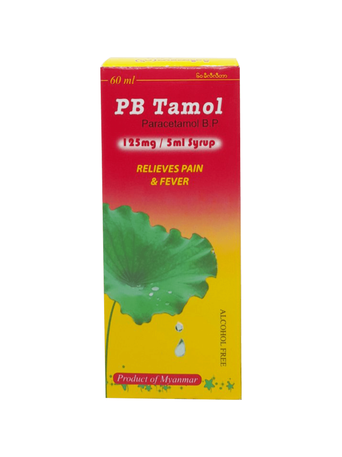 PB Tamol Syrup 60ml - LifePlus Health and Beauty