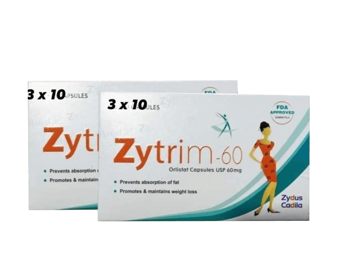 Zytrim R 120mg Cap ပိန်ဆေး (အဆီ ၃ပုံ ၁ပုံ ကိုစုပ်ယူပေးတယ်)
