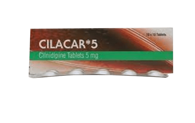 Cilacar Cilnidipine 5mg Tab 10's - LifePlus Health and Beauty