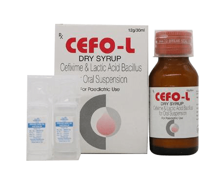 CefoL Cefixime & Lactic Acid Dry Syrup 30ml - LifePlus Health and Beauty