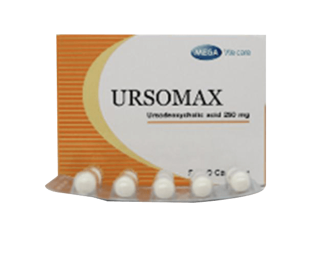 Ursomax Ursodeoxychloic Acid 250mg Cap 10's - LifePlus Health and Beauty