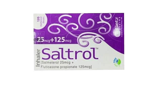 Getz Saltrol HFA Salmeterol 25mcg+ Fluticasone 125mcg MDI TP 1's ...