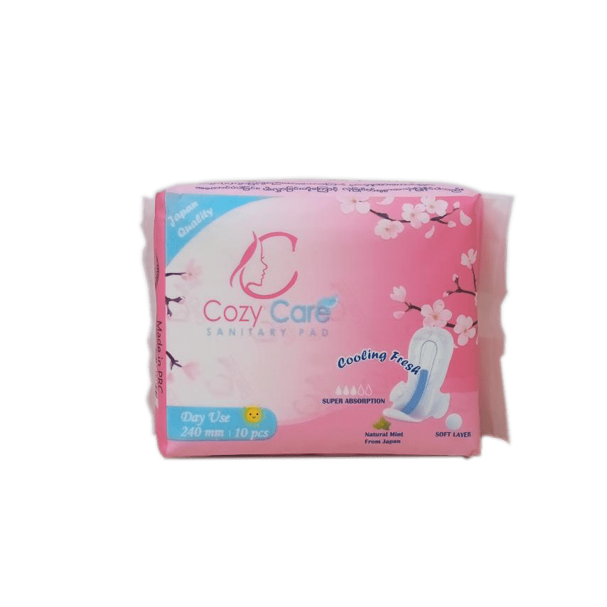 Cozy Care Sanitary Day Cooling Fresh 240mm 10's - LifePlus Pharmacy