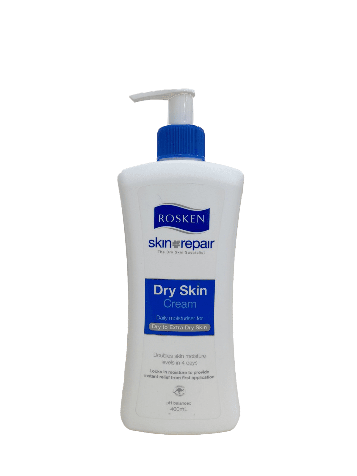 Rosken Body Cream Skin Repair Extra Dry Skin 400ml - LifePlus Pharmacy