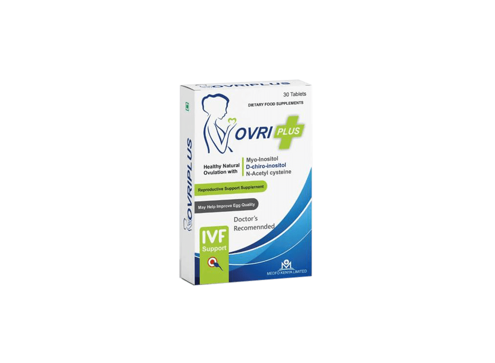 Ovri Plus Tab 10's ဆရာဝန်ညွှန်းတဲ့ သားအိမ်အားဆေး