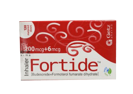 Getz Fortide Budesonide 200mcg+Formoterol 6mcg 1's - LifePlus Health ...